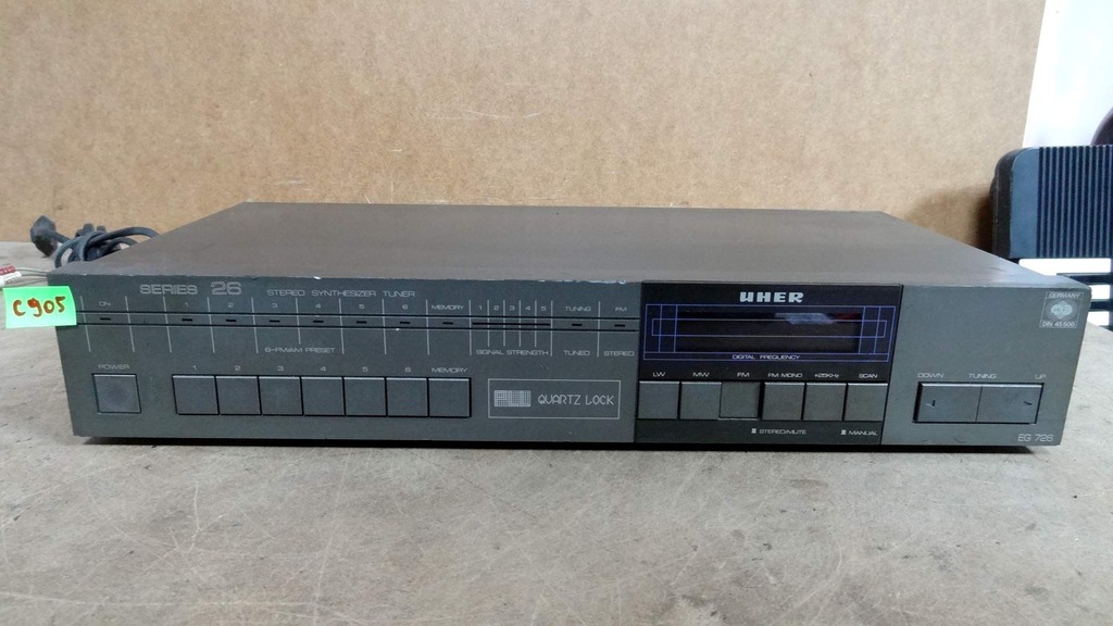 TUNER UHER EG-726 - NR C905 - 7237084888 - oficjalne archiwum Allegro