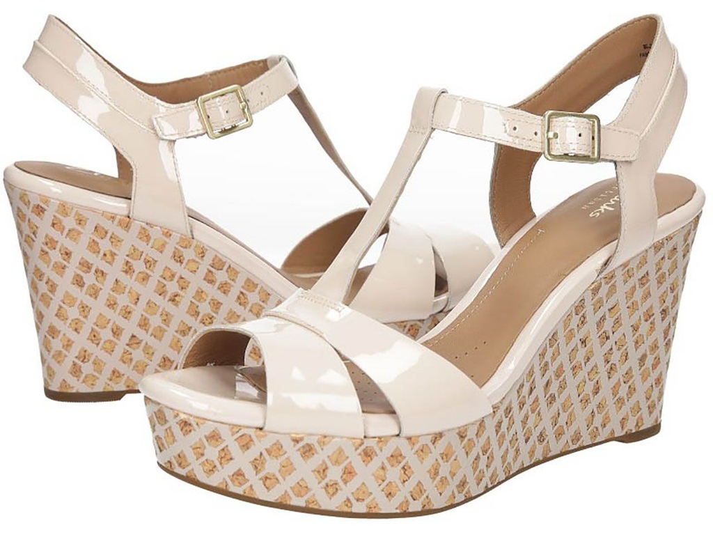 SANDAŁY SKÓRA CLARKS AMELIA ROMA 26116467 r 40 - 7198832411 - oficjalne ...