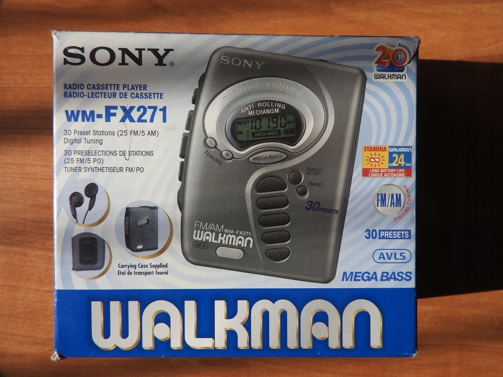 Walkman SONY WM-FX271 - 7611481633 - oficjalne archiwum Allegro