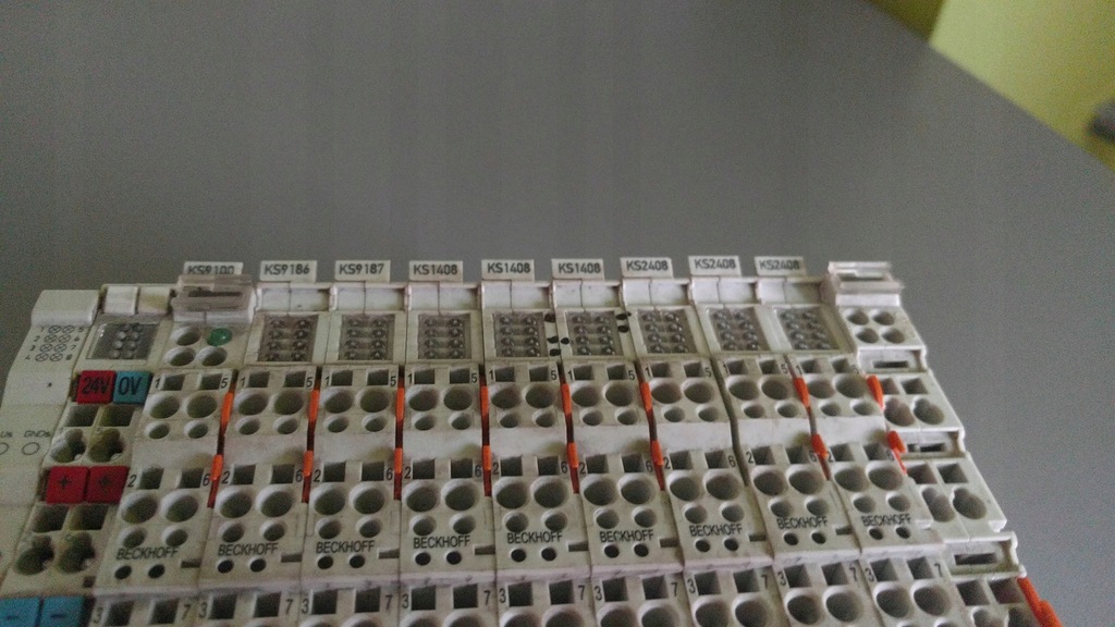 BECKHOFF BC5250+ KS1104+ EL2008+ KL9010+ KL9190 - 7513845490 - oficjalne archiwum Allegro