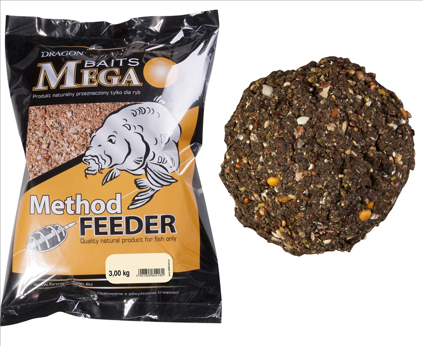 Zanęta DRAGON Mega Baits Method Feeder HALIBUT 3kg - 6816495314 ... Zanęta DRAGON Mega Baits Method Feeder HALIBUT 3kg - 6816495314 ...