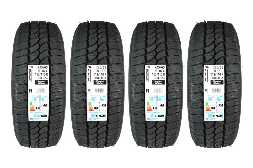 2 Opony zimowe 225/65R16C Kormoran VANPRO WINTER - 7424177813 - oficjalne archiwum Allegro