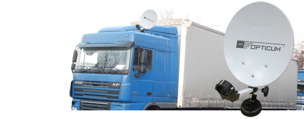 Zestaw Antena Satelitarna Opticum 35c TIR CAMPING - 6646019683 - oficjalne archiwum Allegro