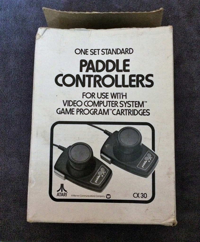 Atari 2600 Paddle Controllers - 7652306538 - oficjalne archiwum Allegro