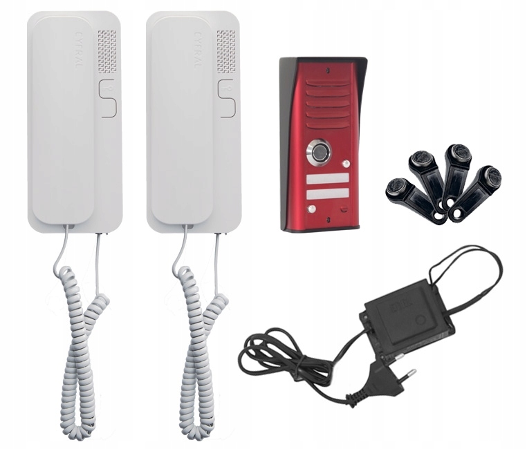 Domofon COSMO Wielorodzinny Dallas RFID Red - 7684492018 - oficjalne ...