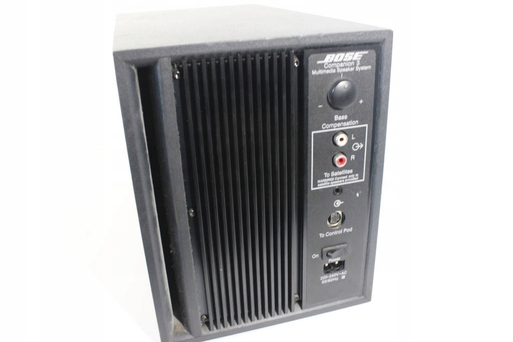 BOSE COMPANION 3 - SUBWOOFER AKTYWNY - - 7298811345 - oficjalne archiwum Allegro
