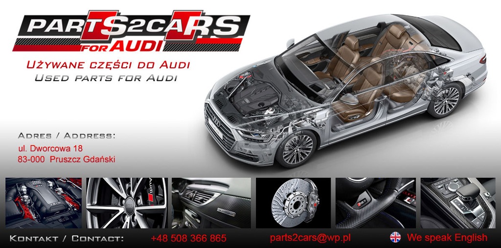 PODKŁADKA ZAŚLEPKA PODNOŚNIKA AUDI A6 C7 4G0802847 - 7311075392 ...