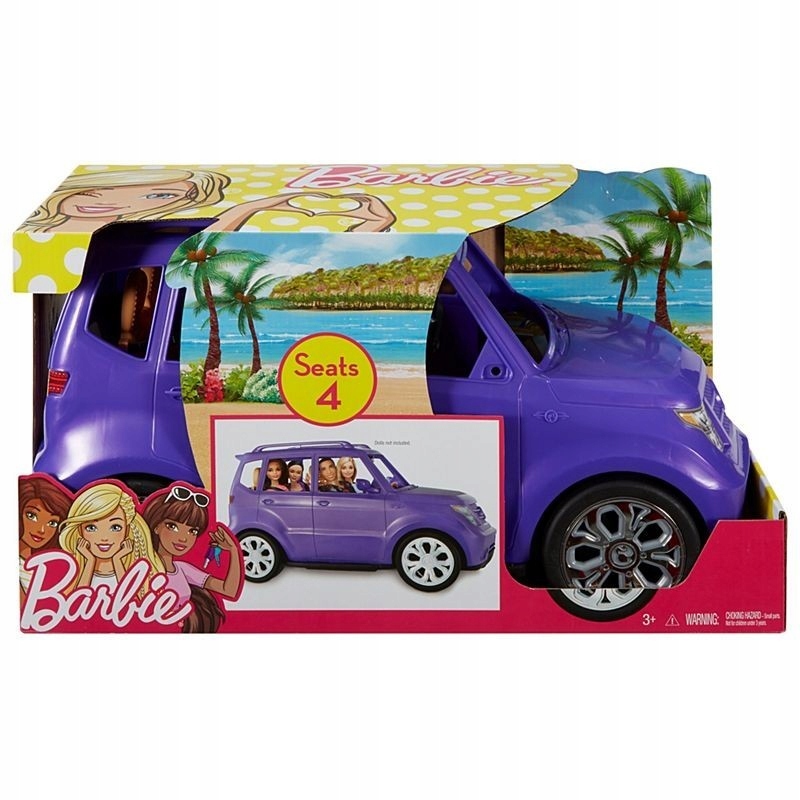 DVX58 BARBIE SUV FIOLETOWY AUTO SAMOCHÓD WYS.24H - 7572800302 ...