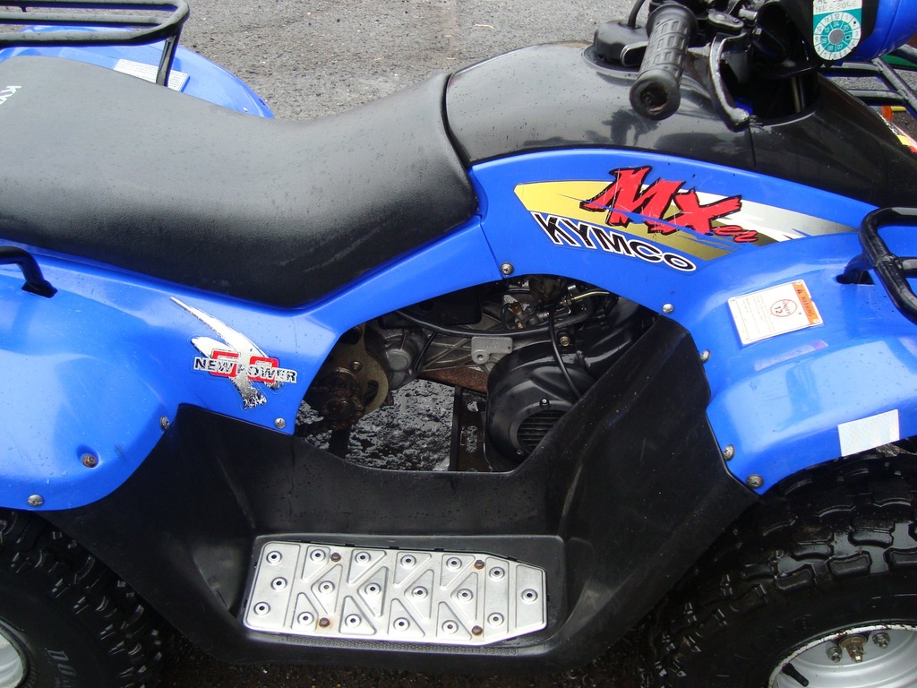 Quad KYMCO 50 MXU duża rama - 7294826425 - oficjalne archiwum Allegro