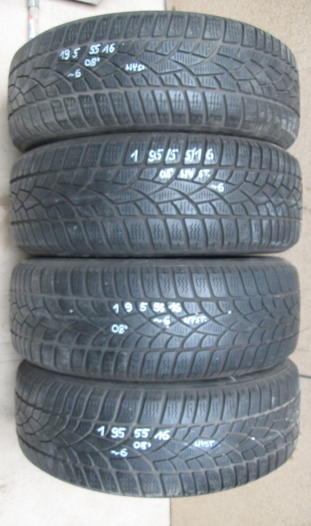 OPONA OPONY 195/55/16 DUNLOP SP WINTER SPORT 3D RF - 7312385650 - oficjalne archiwum Allegro