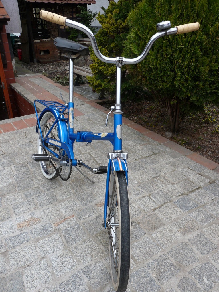Pierwszy polski rower składak KARAT ZZR 1968 r. - 7237257889 ...
