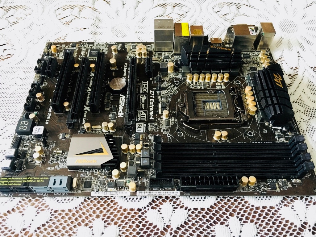 ASROCK Z77 EXTREME 4 SOCKET 1155 - 7432804709 - oficjalne archiwum Allegro