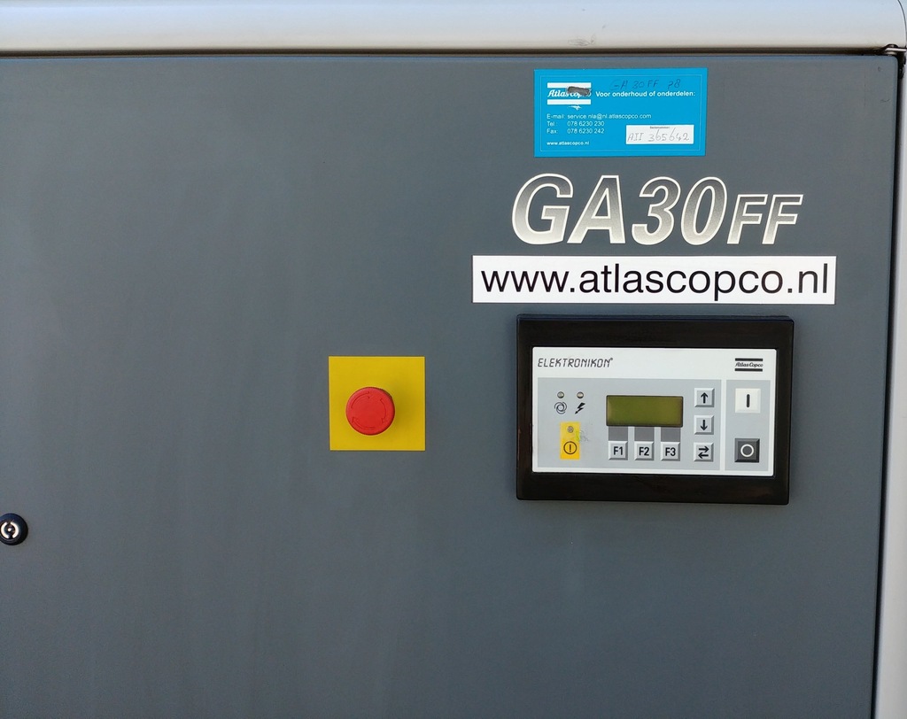 Kompresor śrubowy Atlas Copco GA 30 FF COPCCO - 7330653955 - oficjalne ...