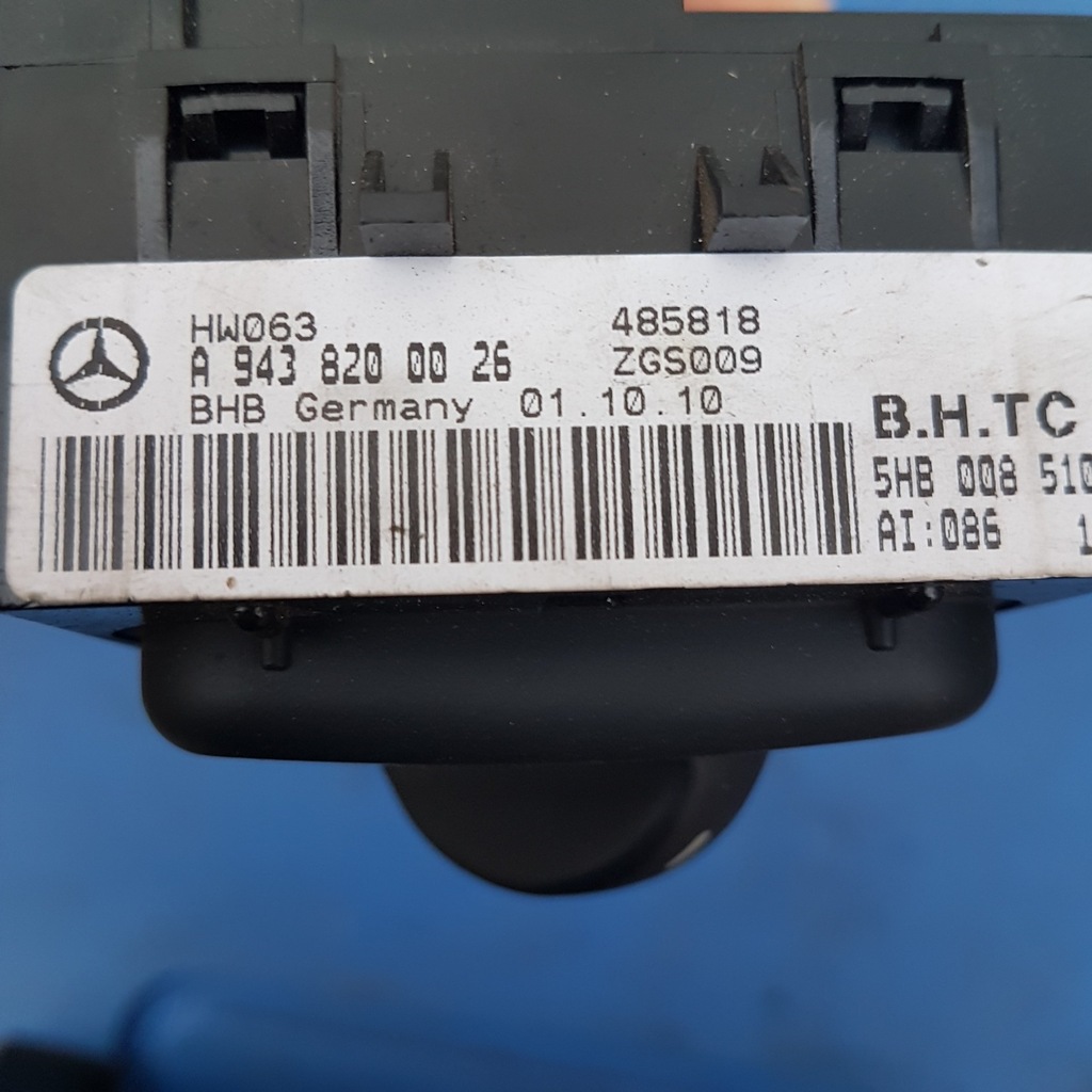 MERCEDES ATEGO AXOR ACTROS PANEL A 9438200026 - 7464943838 - oficjalne ...