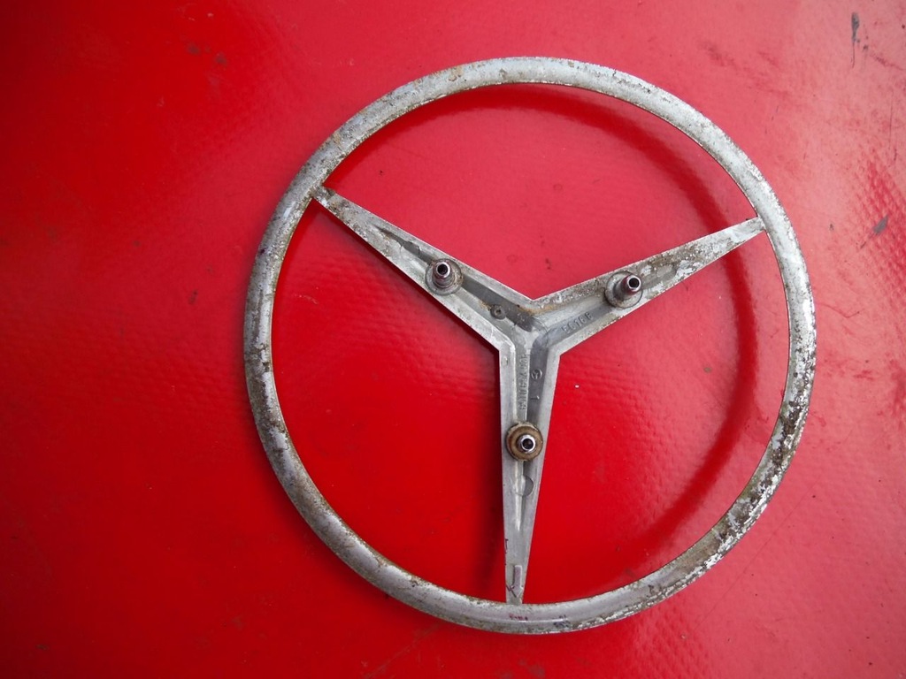 MERCEDES W126 GWIAZDA EMBLEMAT KLAPY LOGO - 7041271184 - oficjalne ...