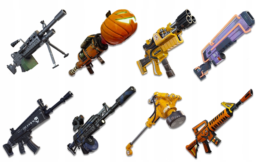 Nocturno Pakiet 8 broni 106 MaxPerks Broń Fortnite - 7675066022 ...