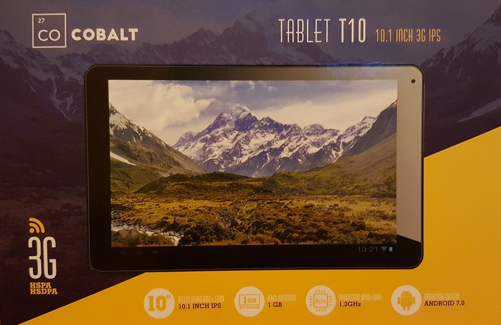 TABLET COBALT T10 10,1' IPS BT 3G DUAL SIM GPS - 7142996433 - oficjalne ...