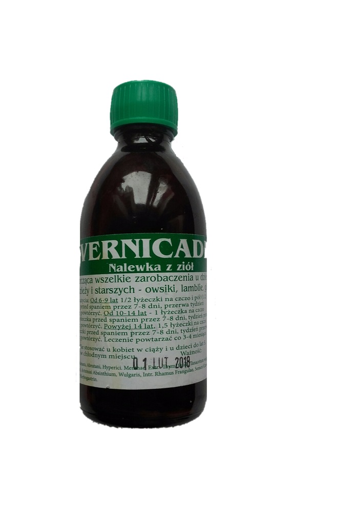 VERNICADIS PASOŻYTY lamblie owsiki glisty 06.2018r - 7105089575 ...