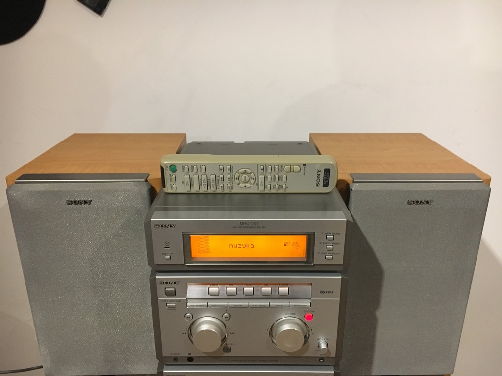 Wieża segmentowa Sony STR-NX1 SS-NX1 MHC + PILOT - 7180732398 ...