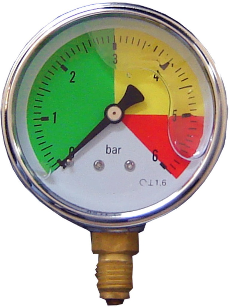 Manometr glicerynowy do opryskiwacza 0-6 bar M63 - 7025417123 - oficjalne archiwum Allegro