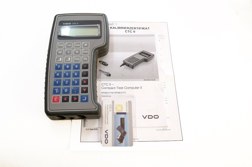 Tester Tachografów Komputer diagnostyczny VDO CTC - 7202797472 ...