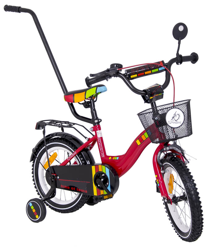 rower rowerek 12 cali EXCLUSIVE kosz kółka rączka - 7354661002 ...