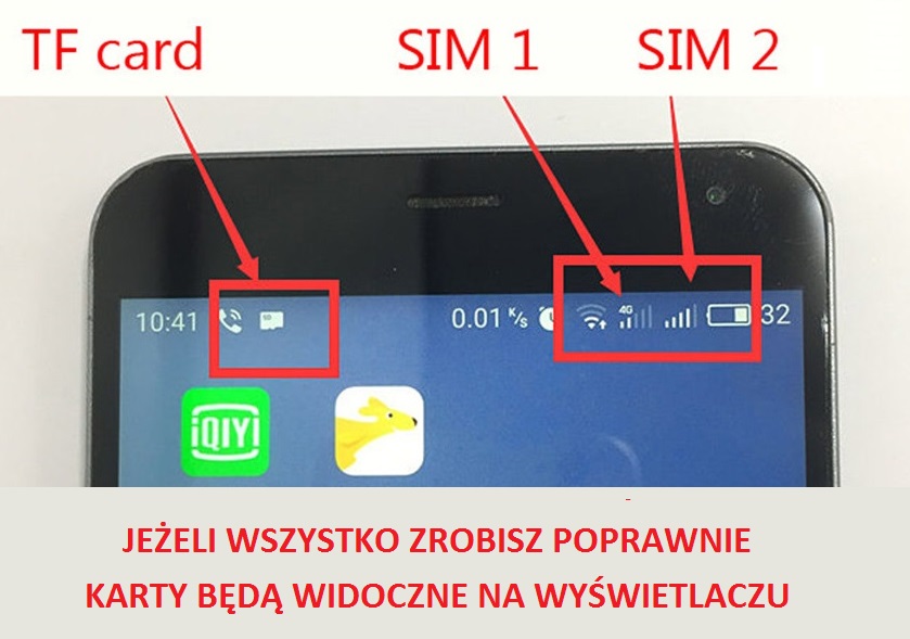 ADAPTER - DWIE KARTY SIM I KARTA SD JEDNOCZEŚNIE - 7711070075 ...