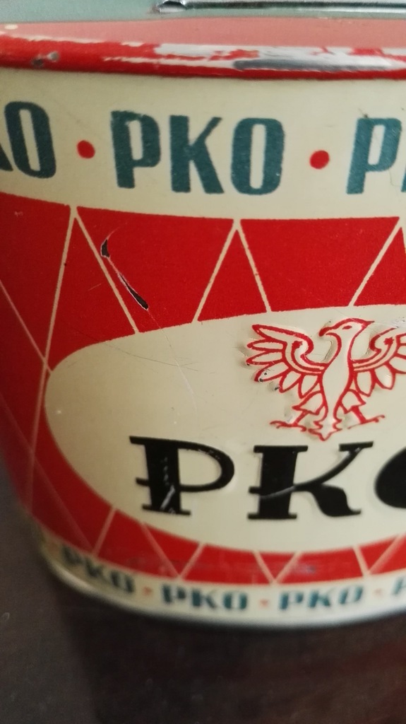 SKARBONKA PKO METALOWA PRL - 7360212261 - oficjalne archiwum Allegro