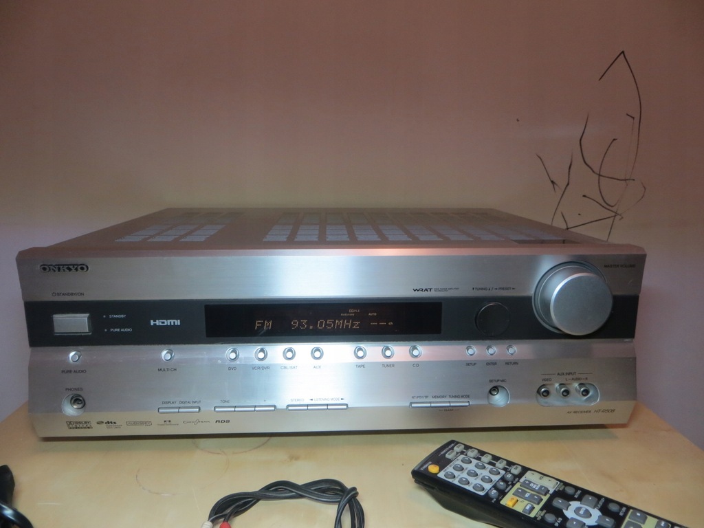 POTĘŻNY amplituner KINO ONKYO HT-R508 okazja 560W - 7724177254 - oficjalne archiwum Allegro