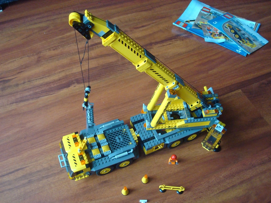 Lego 7249 City XXL Dźwig Żuraw Budowlany - 7078502032 - oficjalne ...
