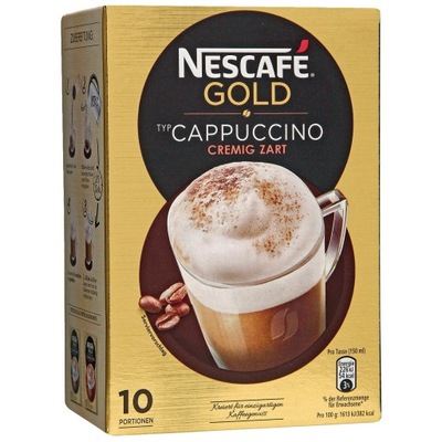 Nescafe Gold Cappuccino Chocolate Saszetki Instant - 12615803506 ...