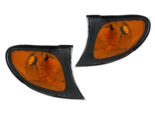 KIERUNKOWSKAZ MIGACZ KPL BMW 3 E46 LIFT AMBER JDM za 110.00PLN z ...