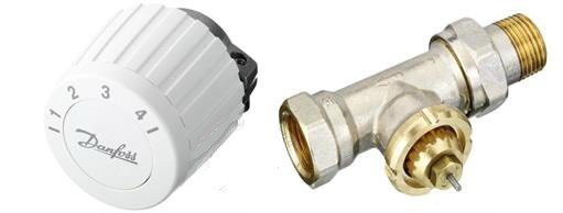 Danfoss ZESTAW RTL prosty 003L1080 FJVR15+GŁOWICA (003L1080) • Cena ...