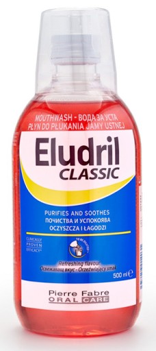 ELGYDIUM ELUDRIL CLASSIC PŁYN 500ml CHLORHEKSYDYNA 7074300450 - Allegro.pl ELGYDIUM ELUDRIL CLASSIC PŁYN 500ml CHLORHEKSYDYNA 7074300450 - Allegro.pl